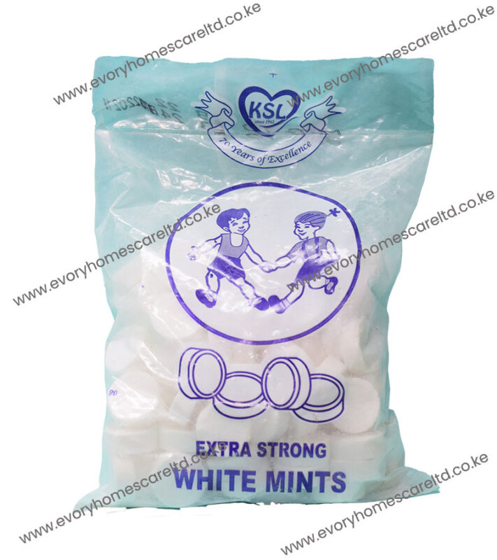 Extra Strong White Mints - Evory Homes Care Limited